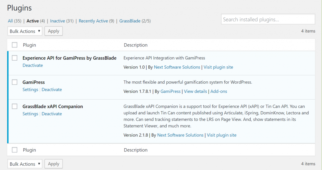 Gamification – GrassBlade & LearnDash LMS Demo